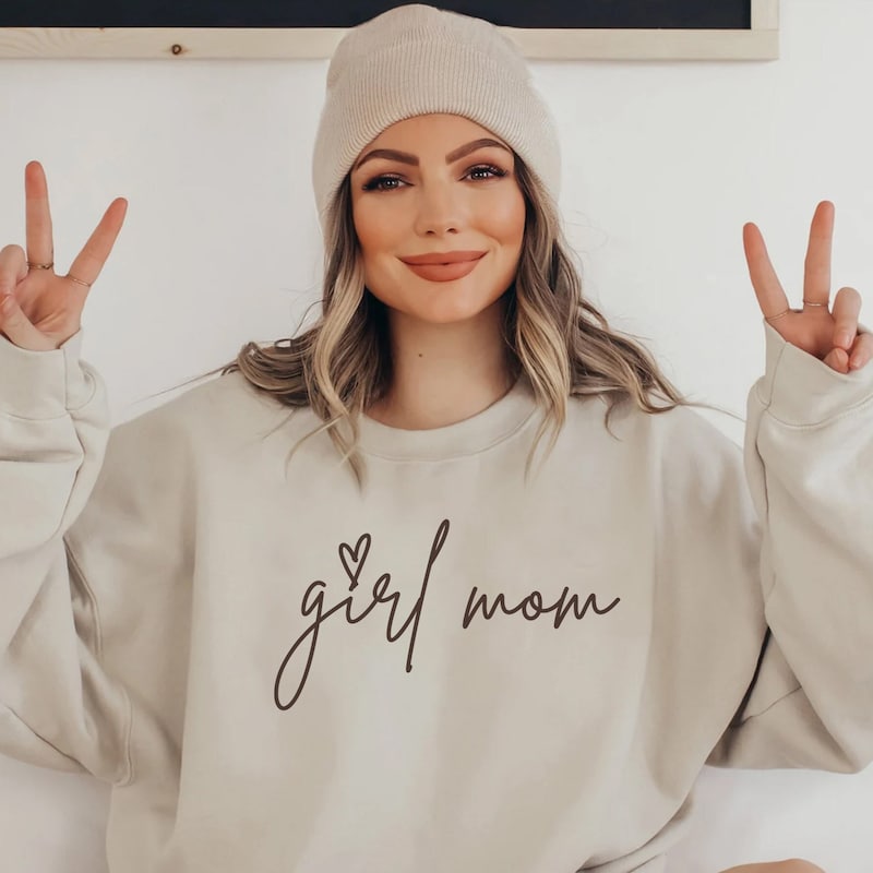 Mom Pregnancy Crewneck - Etsy