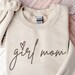 Girl Mom Sweater, Mama Sweatshirt, Retro Mama Sweater, Boho Mama ...