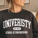Custom College Sweatshirt, Personalized College Sweater, Customized ...