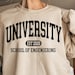 Custom College Sweatshirt, Personalized College Sweater, Customized ...