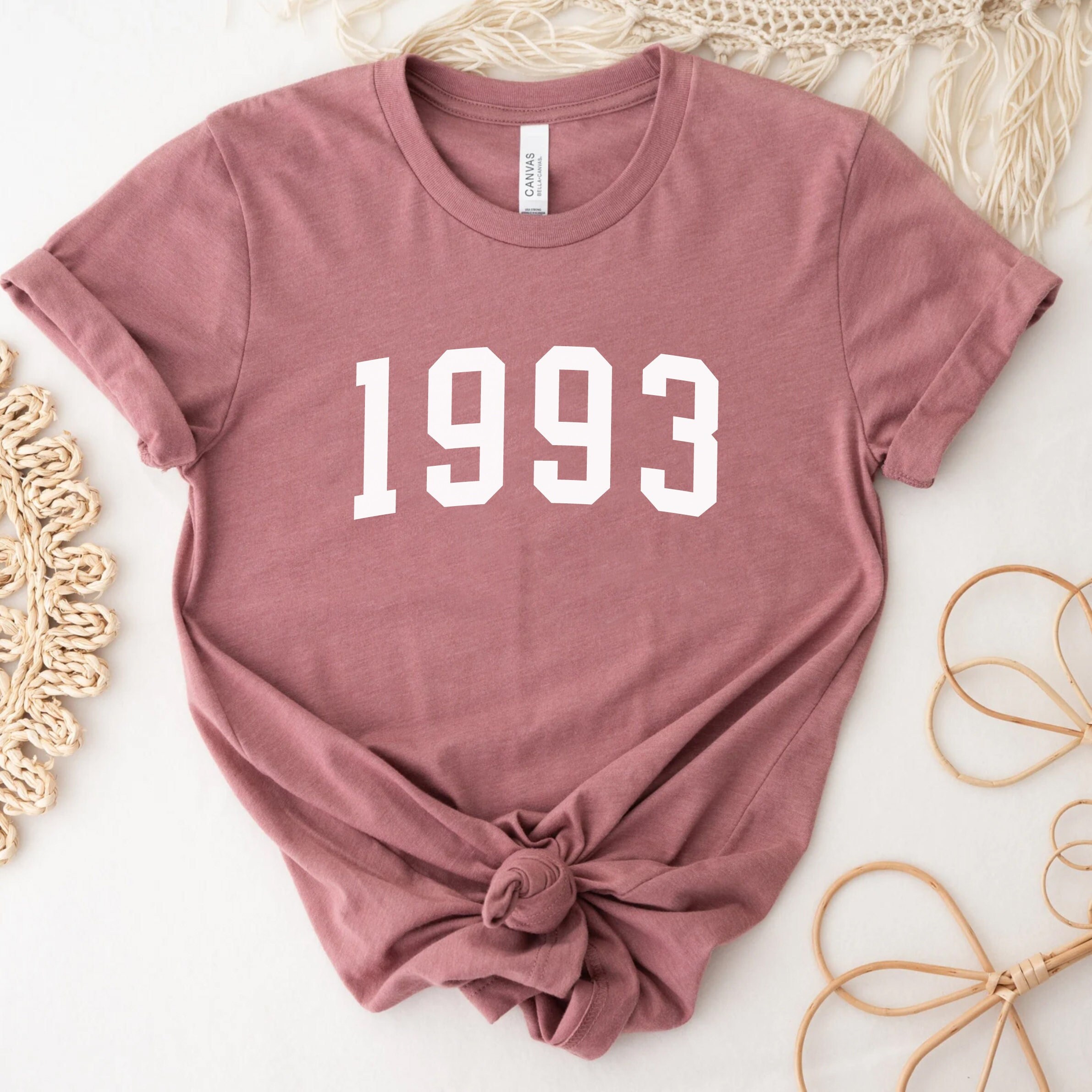 Custom 1993 Shirt, 30th Birthday Gift, Birth Year Shirt, Vintage 1993 ...