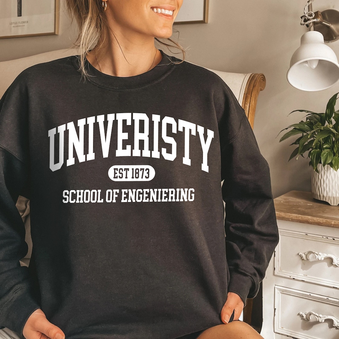 Custom College Sweatshirt, Personalized College Sweater, Customized ...