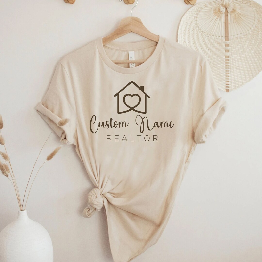 Custom Real Estate Shirt, Personalized Real Estate Agent Shirt, Real ...
