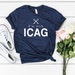 I'm With ICAG Shirt ICAG T Shirt Food Lover Shirt - Etsy