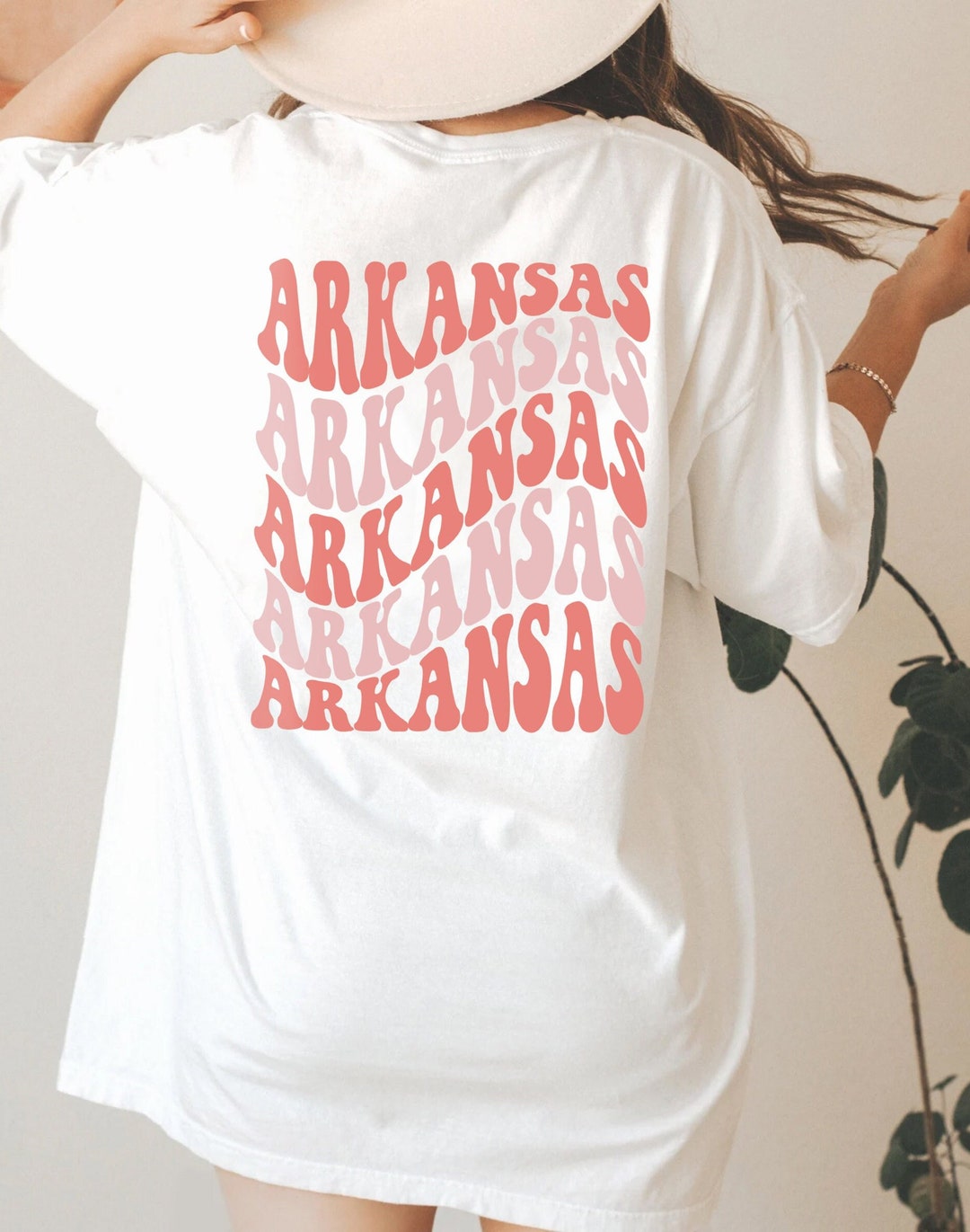 Retro Arkansas Shirt, Groovy Arkansas T-shirt, Arkansas Vintage Wavy ...