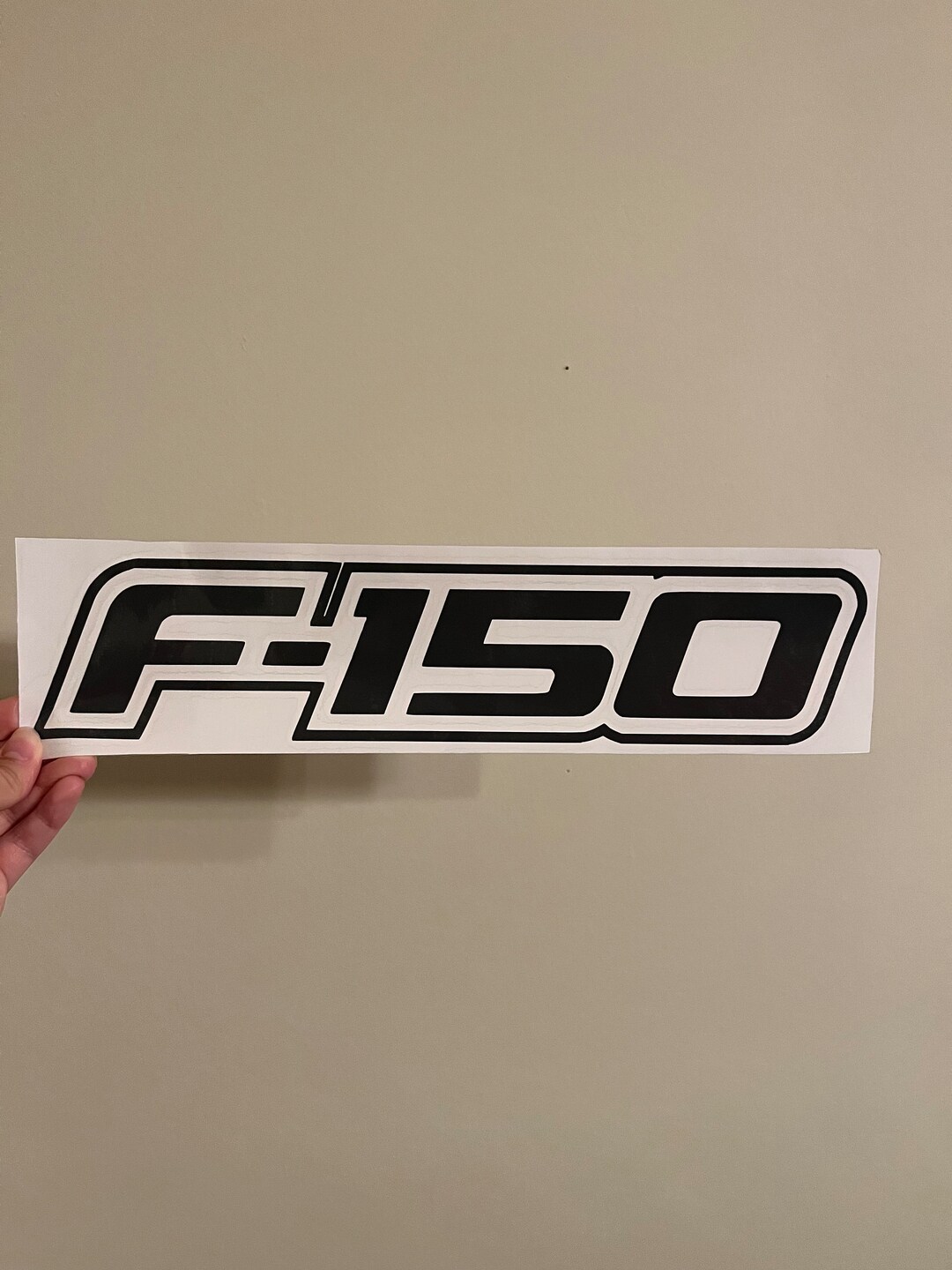 Ford F-150 Logo With Outline Permanent Vinyl Decal Car - Etsy