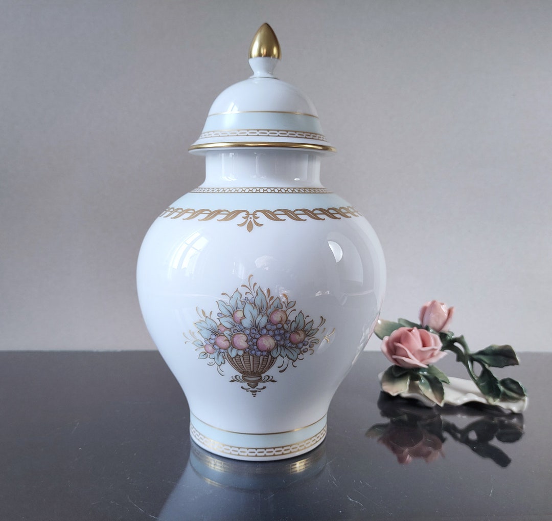 Kaiser Porcelain Porcelain Vase Lidded Vase Design K Nossek - Etsy