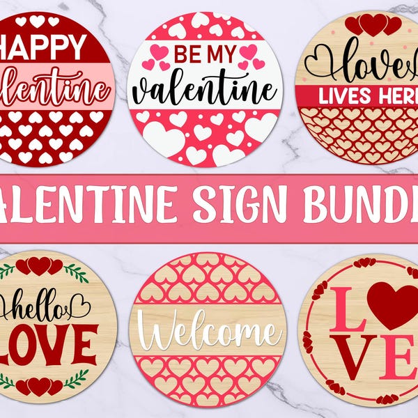 Valentine Door Sign - Etsy