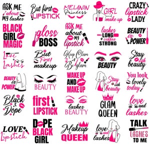 Makeup Svg Png, Makeup Svg Files, Makeup Eyelash Svg, Makeup Bundle Svg ...