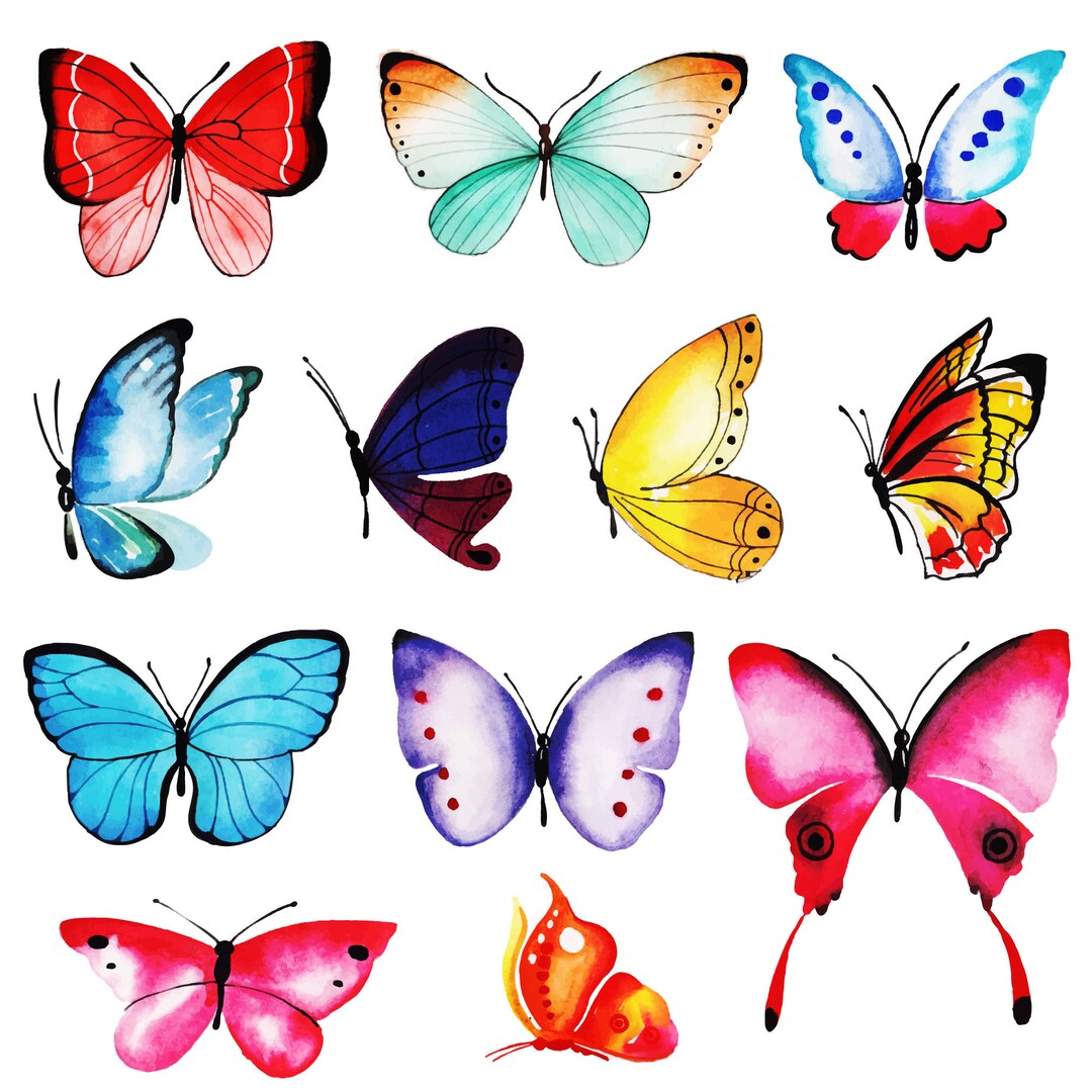 Butterfly SVG Butterfly Bundle Svg Files Butterflies - Etsy UK