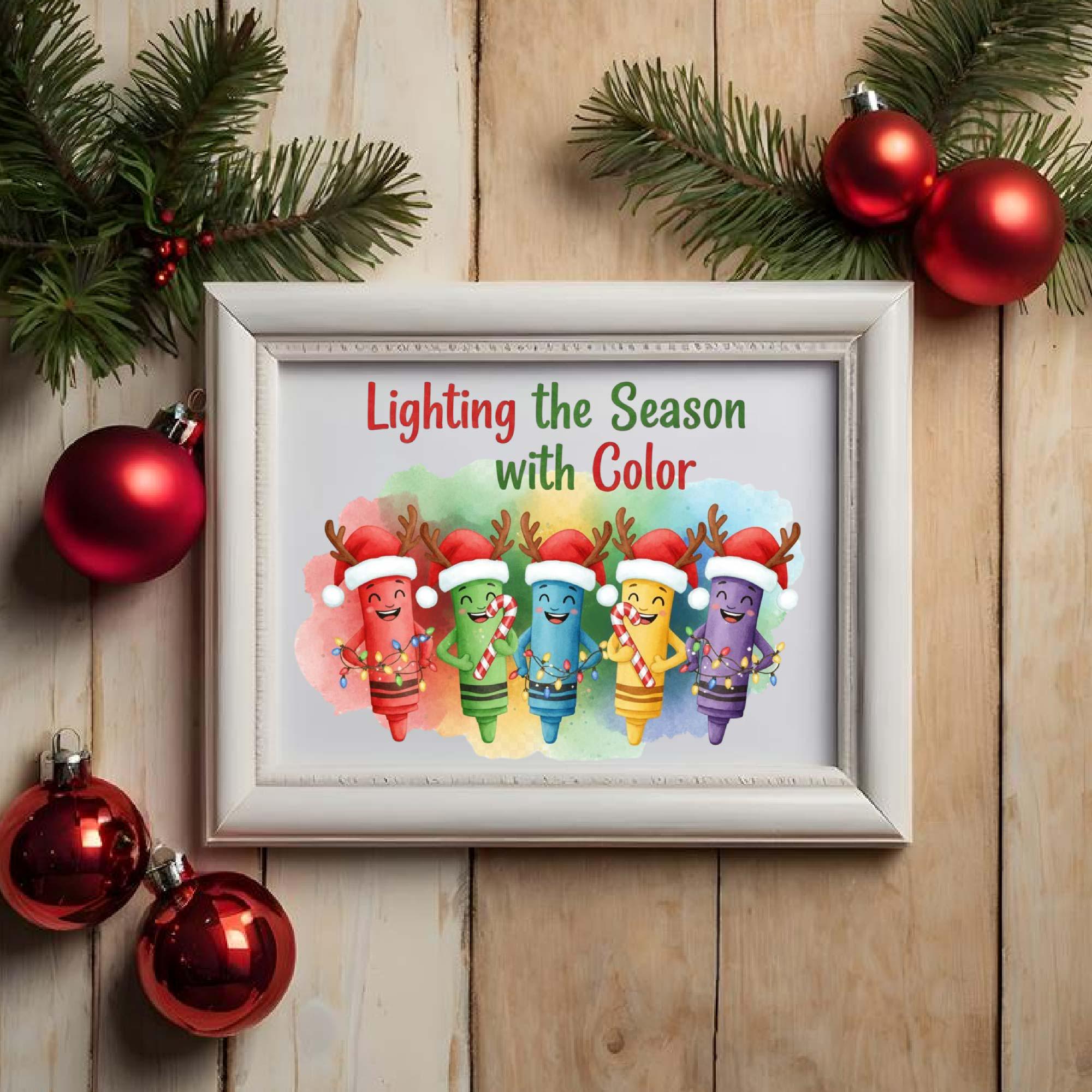 Christmas Teacher PNG Bundle: Classroom Sublimation Designs - Etsy