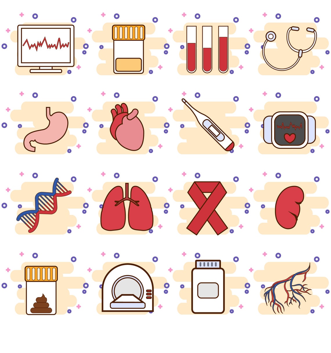 Body Organs Clipart Human Body Organs Digital Download Human | Etsy UK