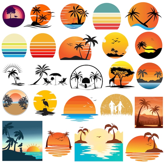 Sunset Images Clip Art