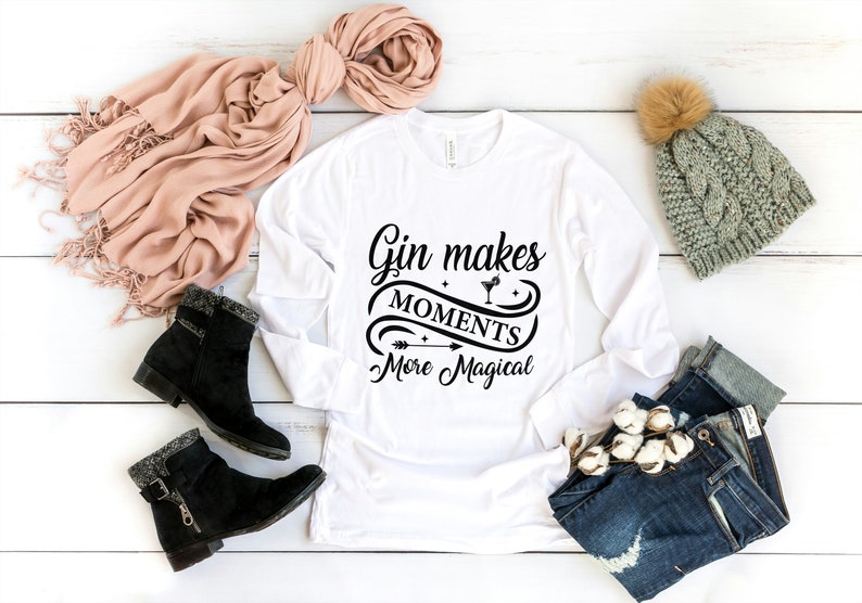 Gin Quote SVG Bundle: Funny Gin Sayings for Drinkware (digital Files ...