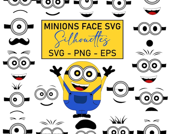 Minion (SVG,PNG,EPS Files) - Etsy