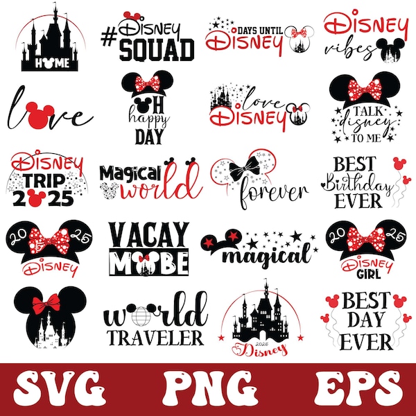 Disneyworld Svg - Etsy
