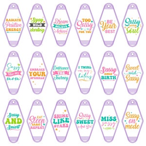 Funny Sassy Keychain SVG Bundle: Sarcastic Quotes (digital Download) - Etsy