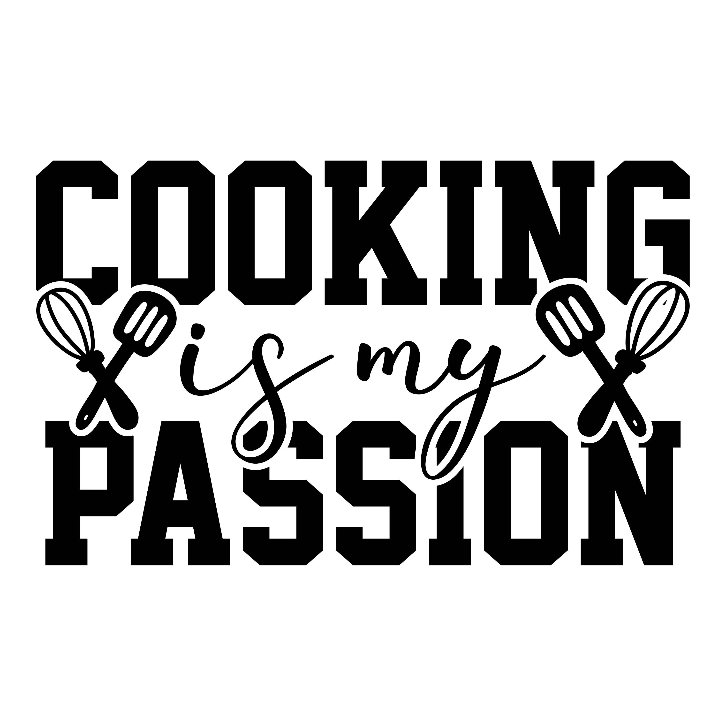 Kitchen SVG Bundle Kitchen Quote Svg Hand Lettered Cooking - Etsy