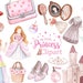 Princess Clipart Little Princess Clipart Vector , Fairy Tale Clipart ...