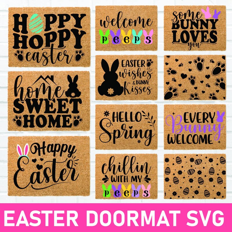 Easter Mat Stencils - Etsy
