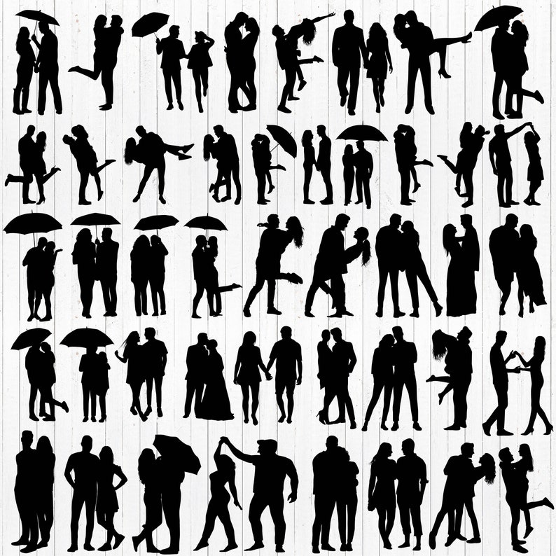 Couple SVG Bundle Love SVG Bundle Wedding Cut File Couple - Etsy