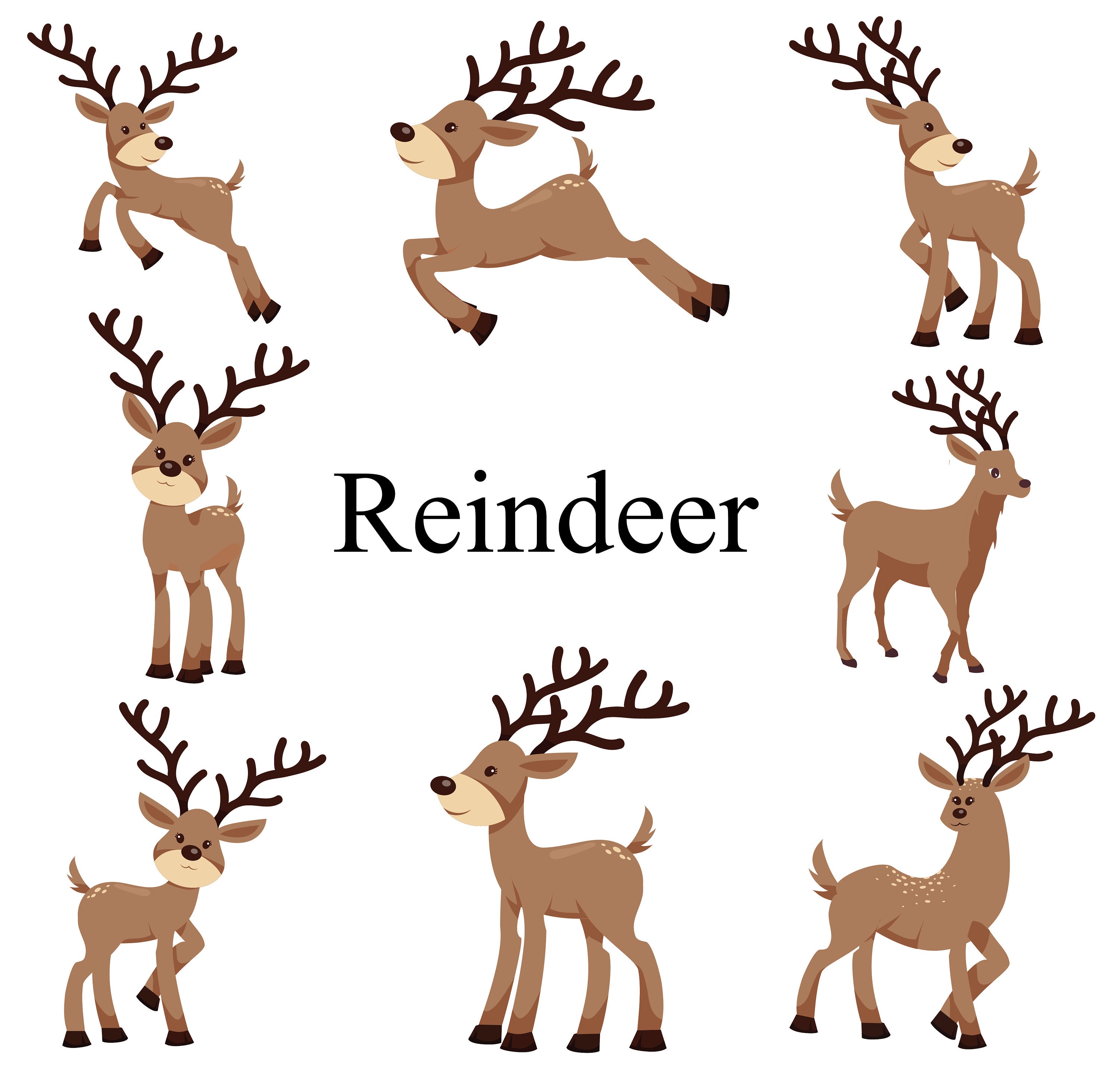 Reindeer Graphic