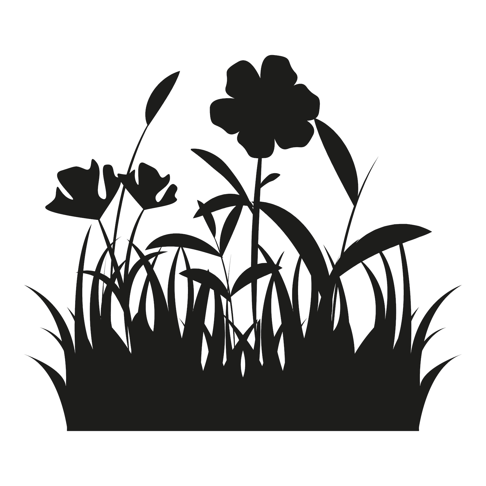 Grass Svg Bundle, Svg Files Grass, Grass Cut Files, Grass Svg Clipart ...