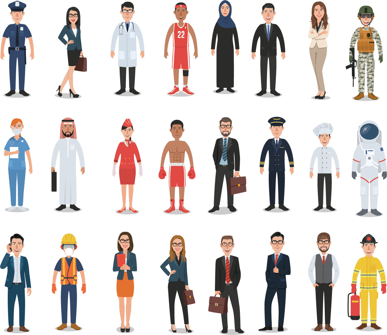 Community Helpers Clip Art Nurse