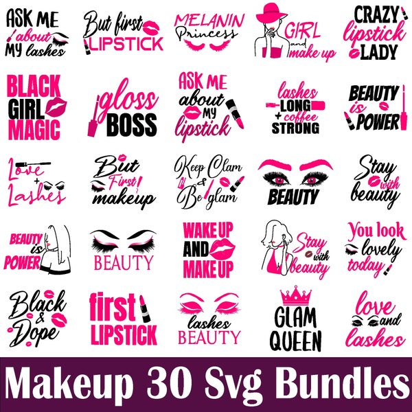 Svg Makeup - Etsy
