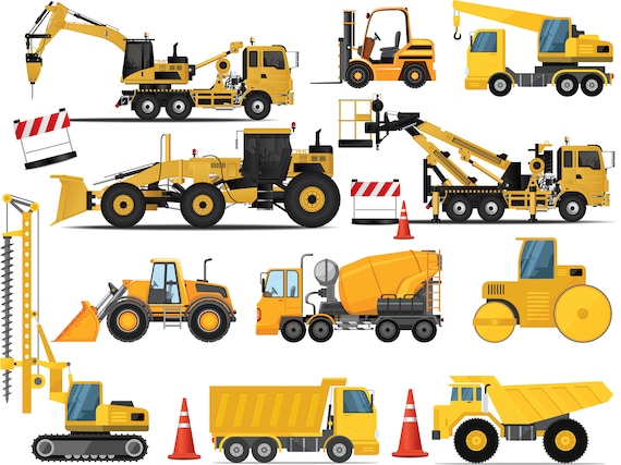 Crane Truck Clip Art