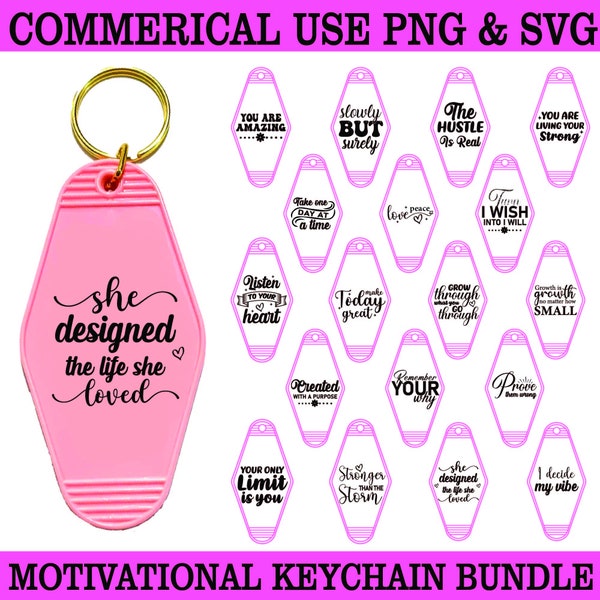 Keychain Svg - Etsy
