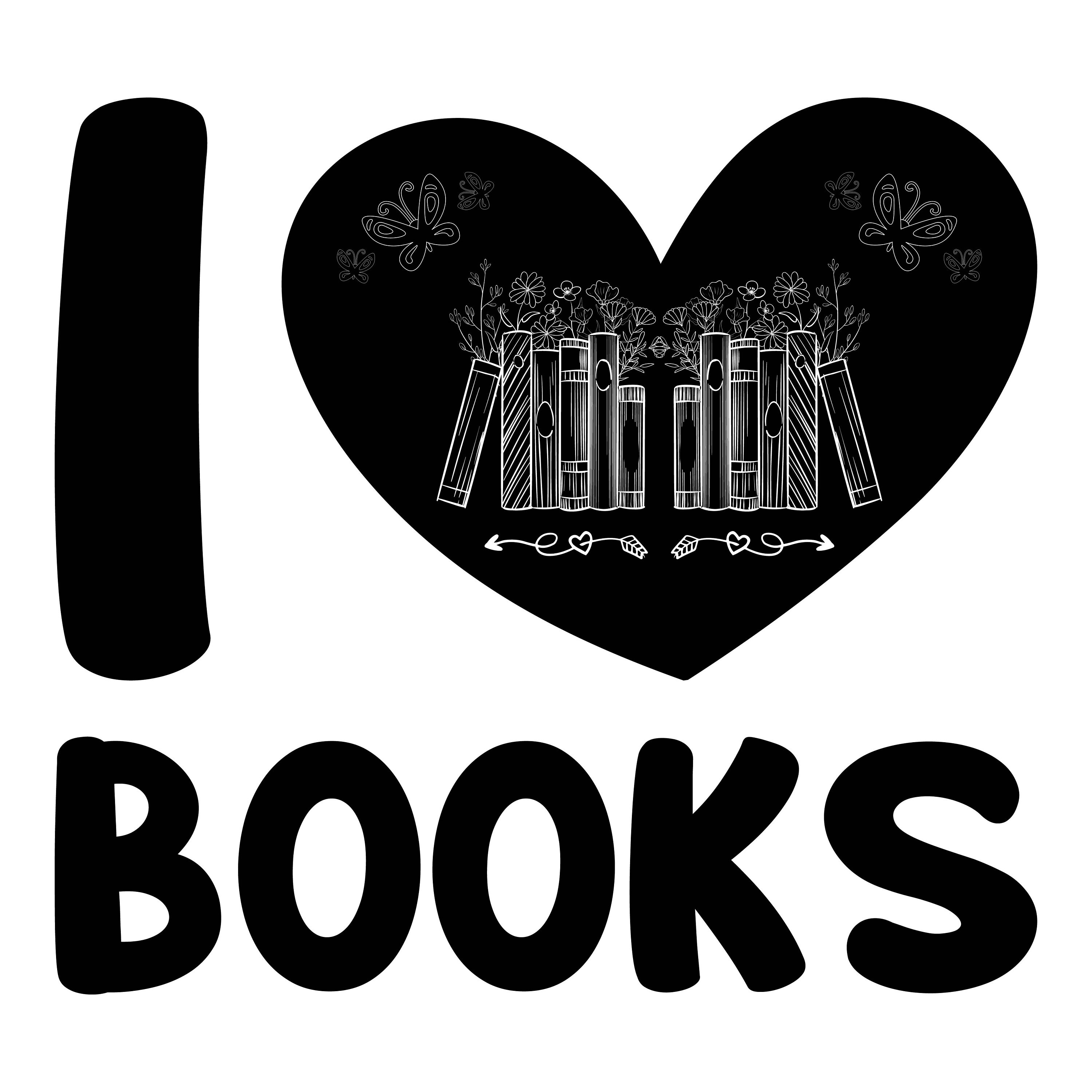 Book Lover SVG Books Silhouette Reading SVG Bundle Book - Etsy