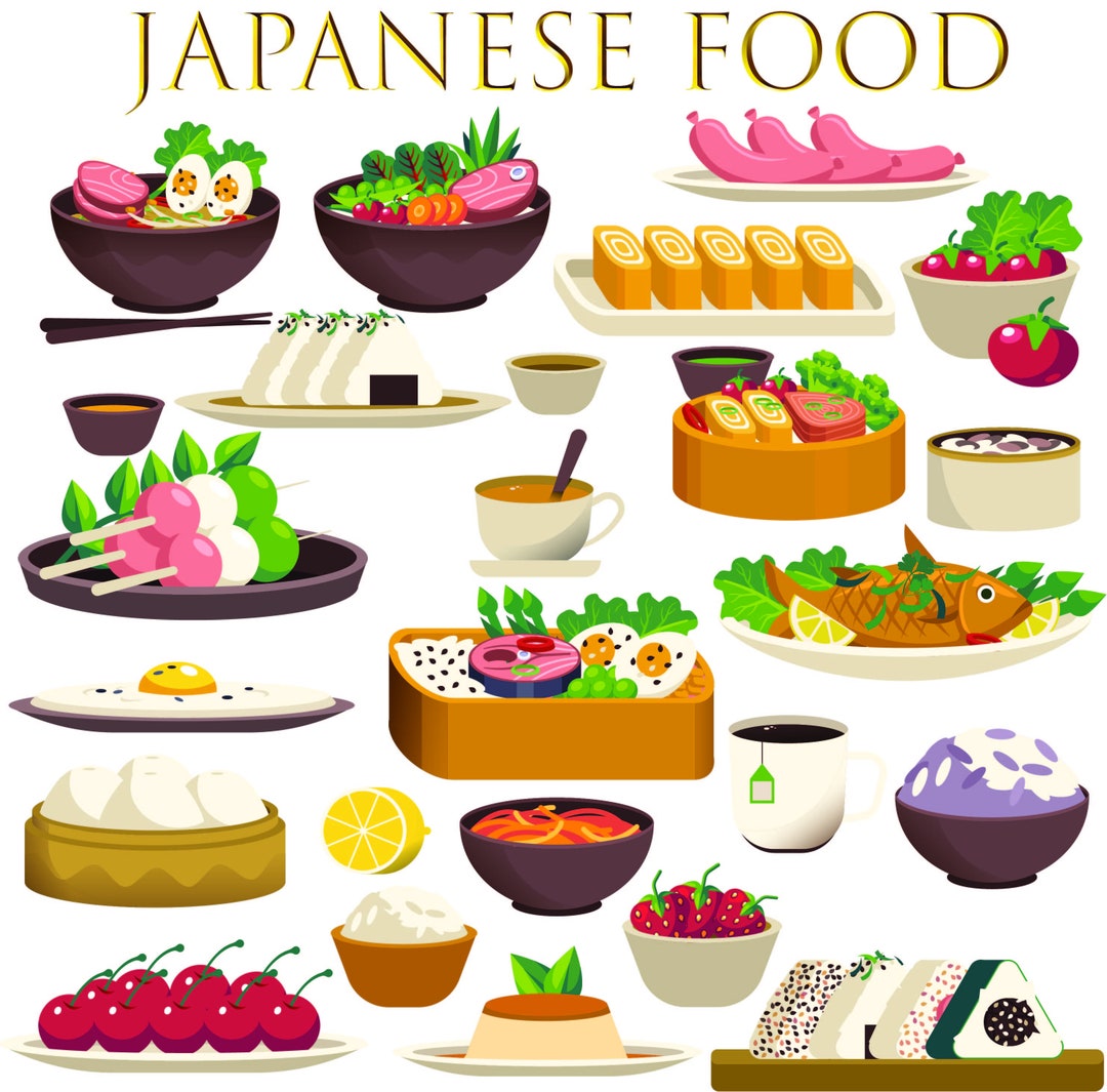 Japanese Food Clipart Kawaii Japan Dessert Clip Art Junk Fast Food ...