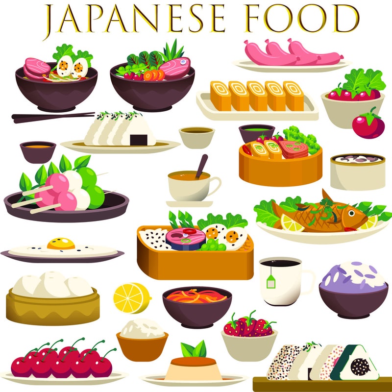 Japanese Clip Art - Etsy