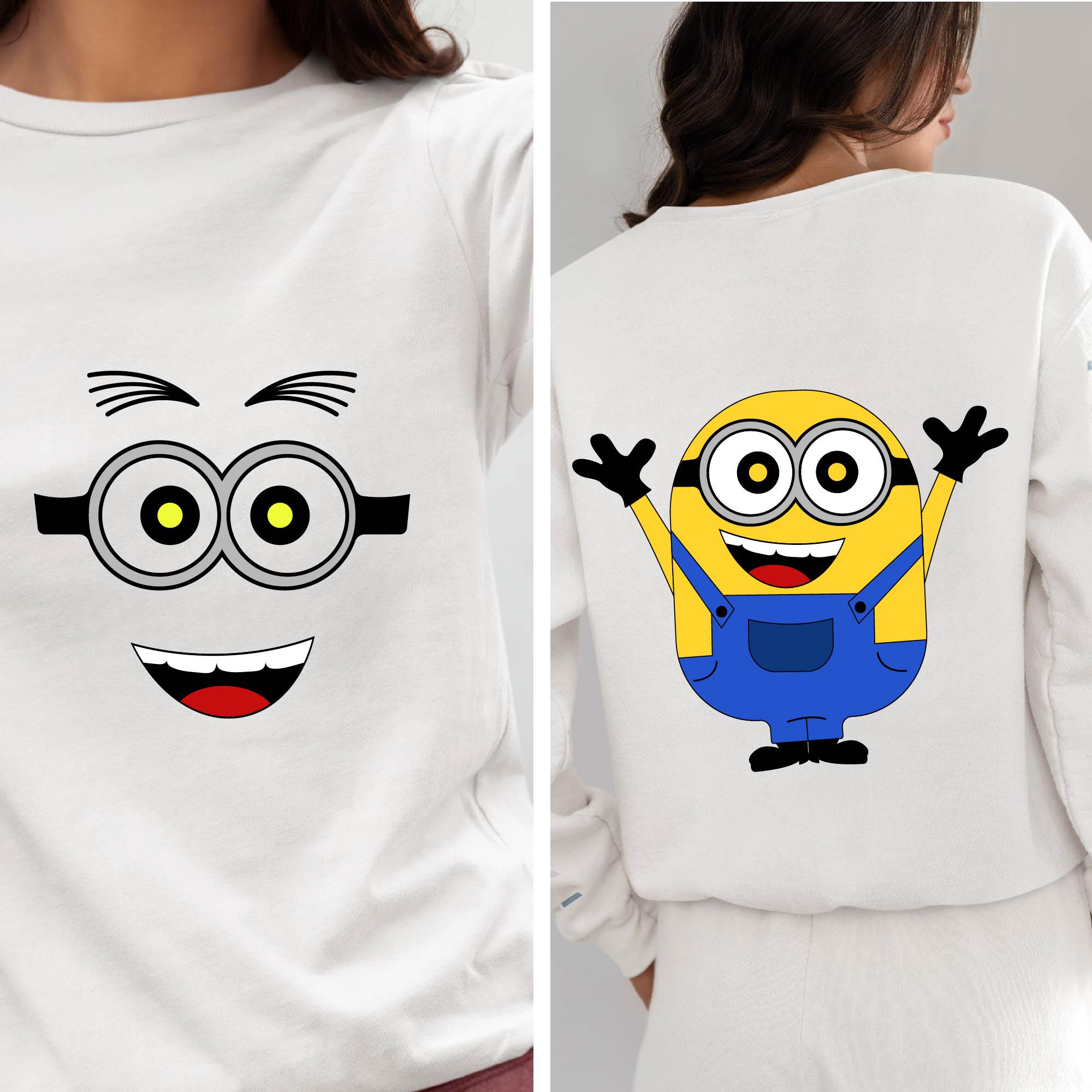 Minion Face SVG Bundle: Clipart & Silhouettes (digital File) - Etsy