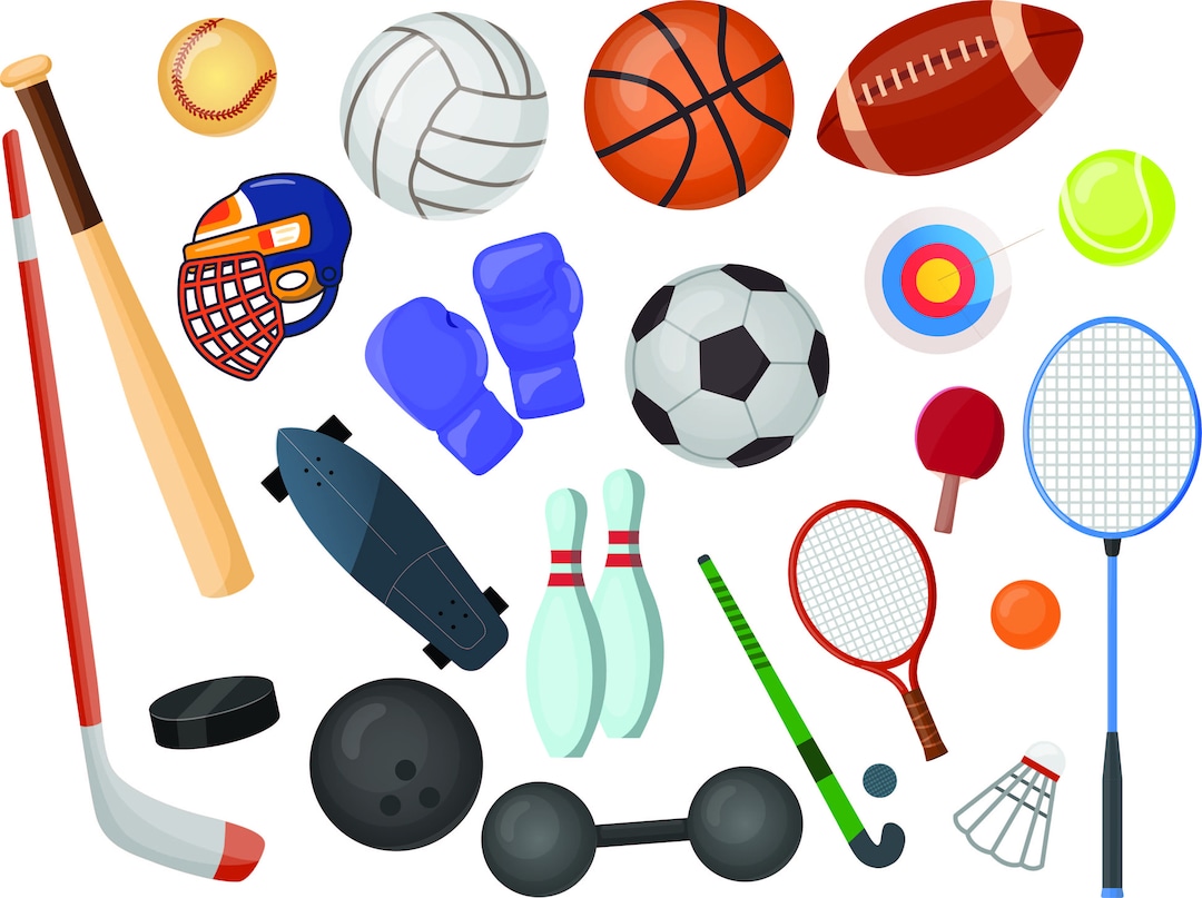 Sports Clipart SVG Bundle: Basketball, Soccer, Baseball (digital Download) - Etsy