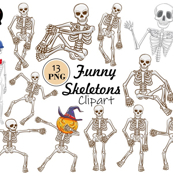Skeleton Svg - Etsy