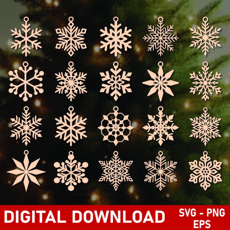 Snowflake Material Silver - Etsy