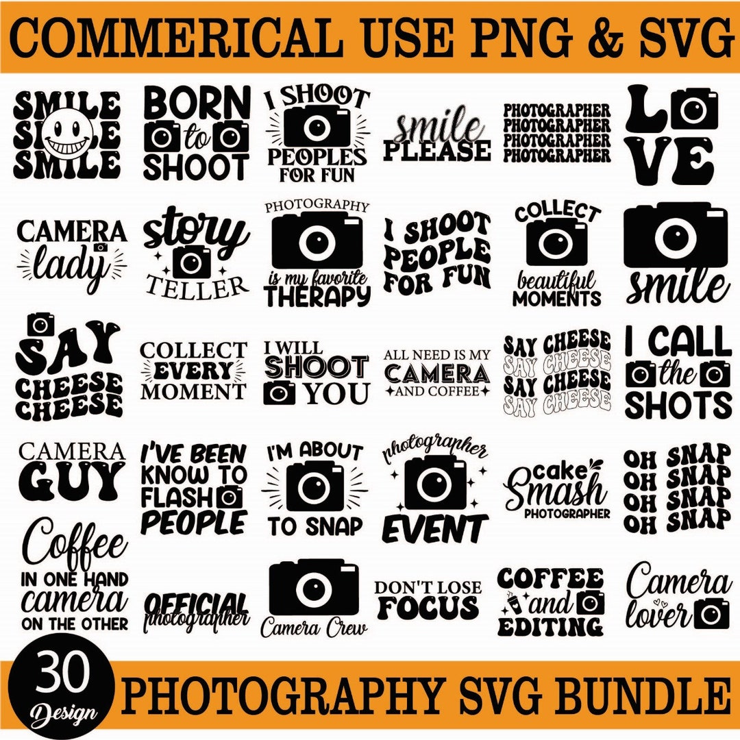 Photography Svg Bundle, Photography Svg Tumbler, Photography Shirt Svg ...