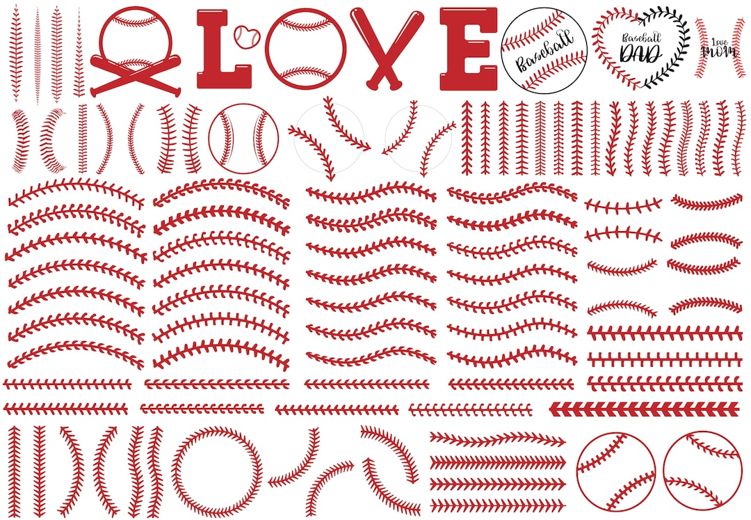 Baseball Svg Bundle, Softball Svg, Varsity Letters Font, Baseball ...