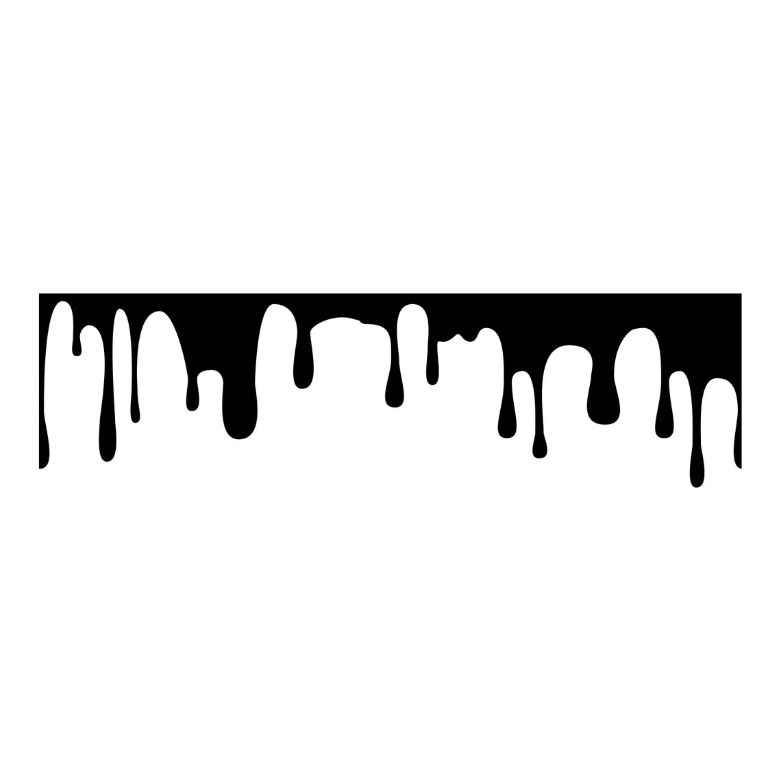 Dripping Borders SVG Bundle: Paint Drip Clipart (digital Download) - Etsy