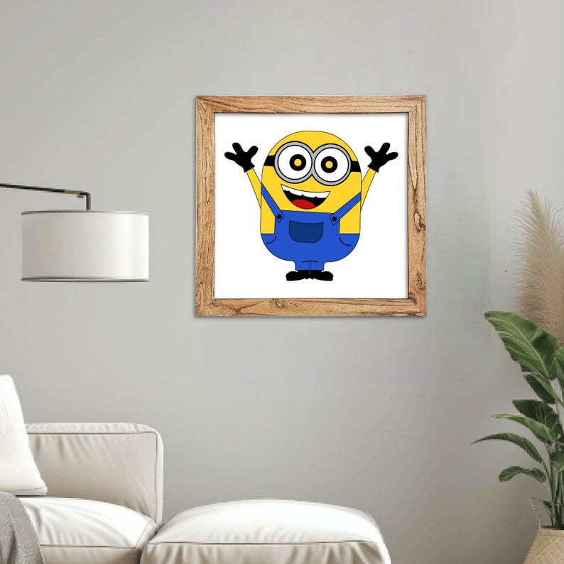 Minion Face SVG Bundle: Clipart & Silhouettes (digital File) - Etsy