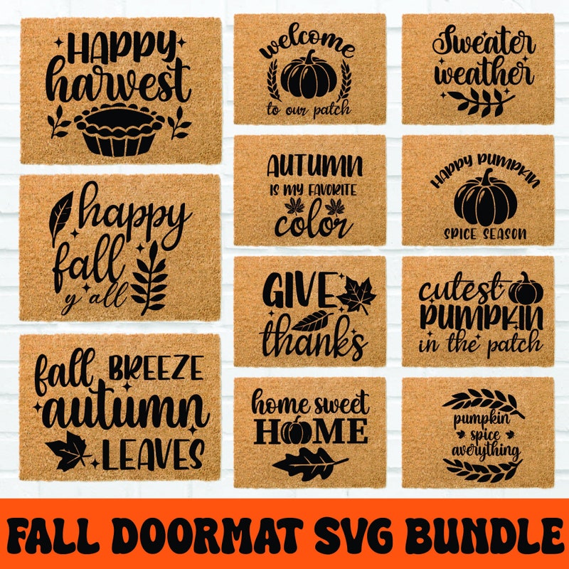Door Mat Svg - Etsy