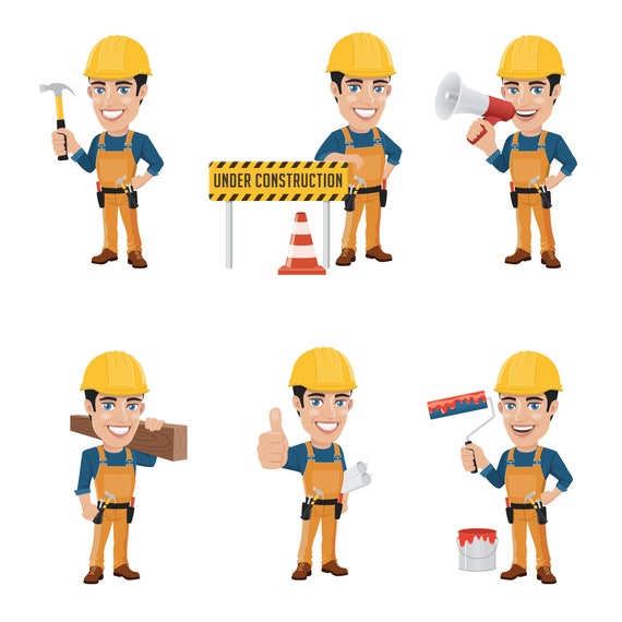 Construction Crew Clipart