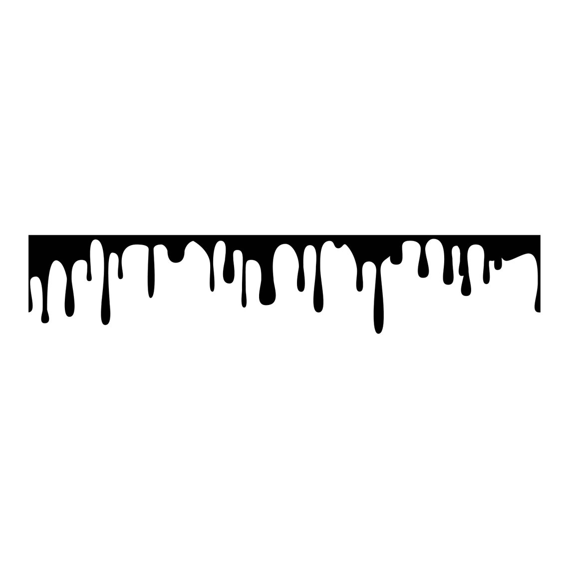 Dripping Borders SVG Bundle: Paint Drip Clipart (digital Download) - Etsy