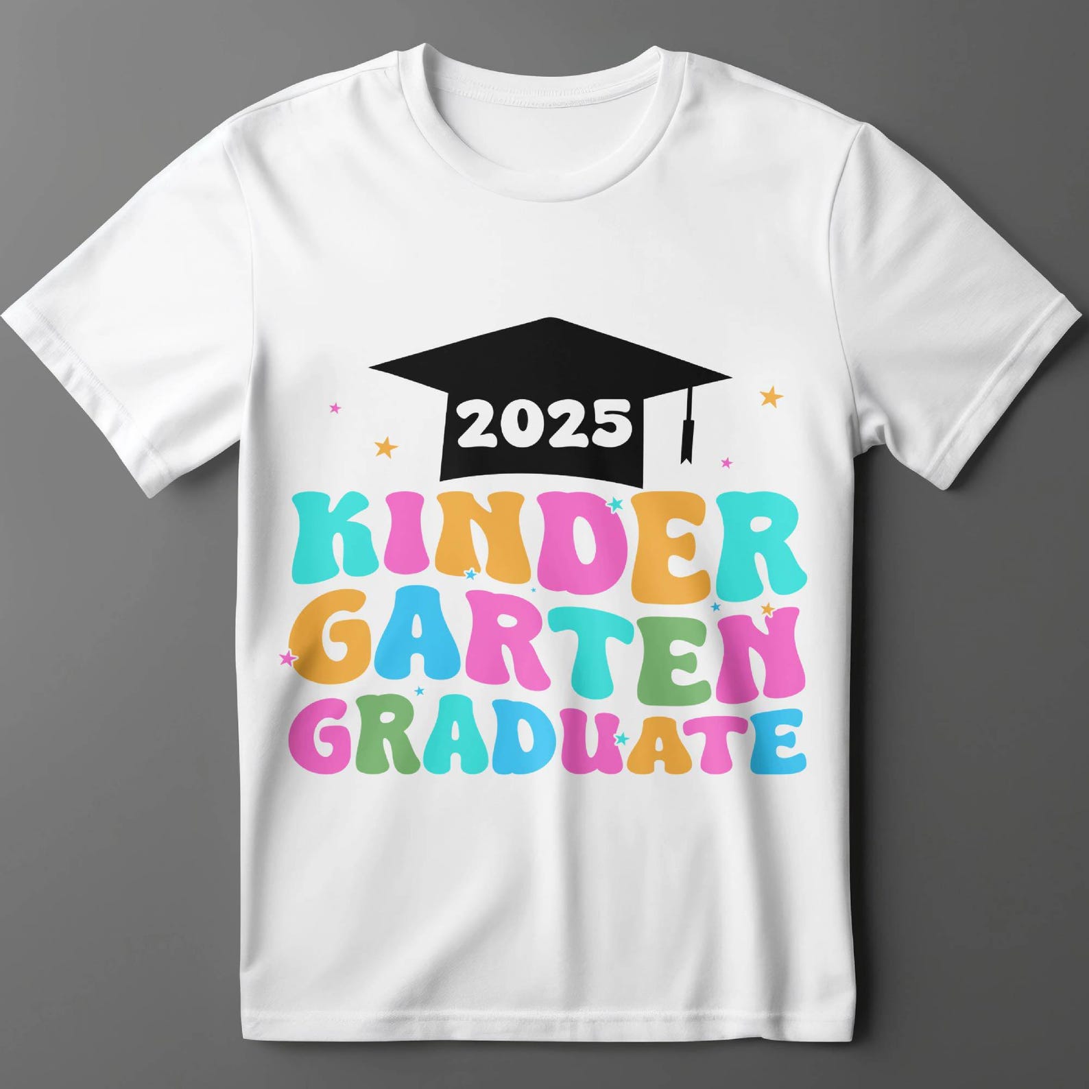 Kindergarten Graduate 2025 SVG: Cricut Cut Files - Etsy
