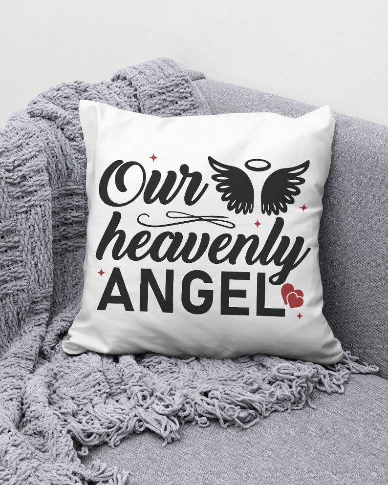 Memorial Quote SVG Bundle: Inspirational Heaven Designs (digital ...