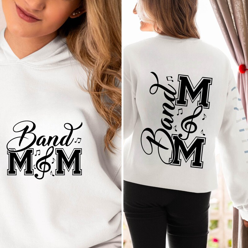 Band Mom Svg - Etsy