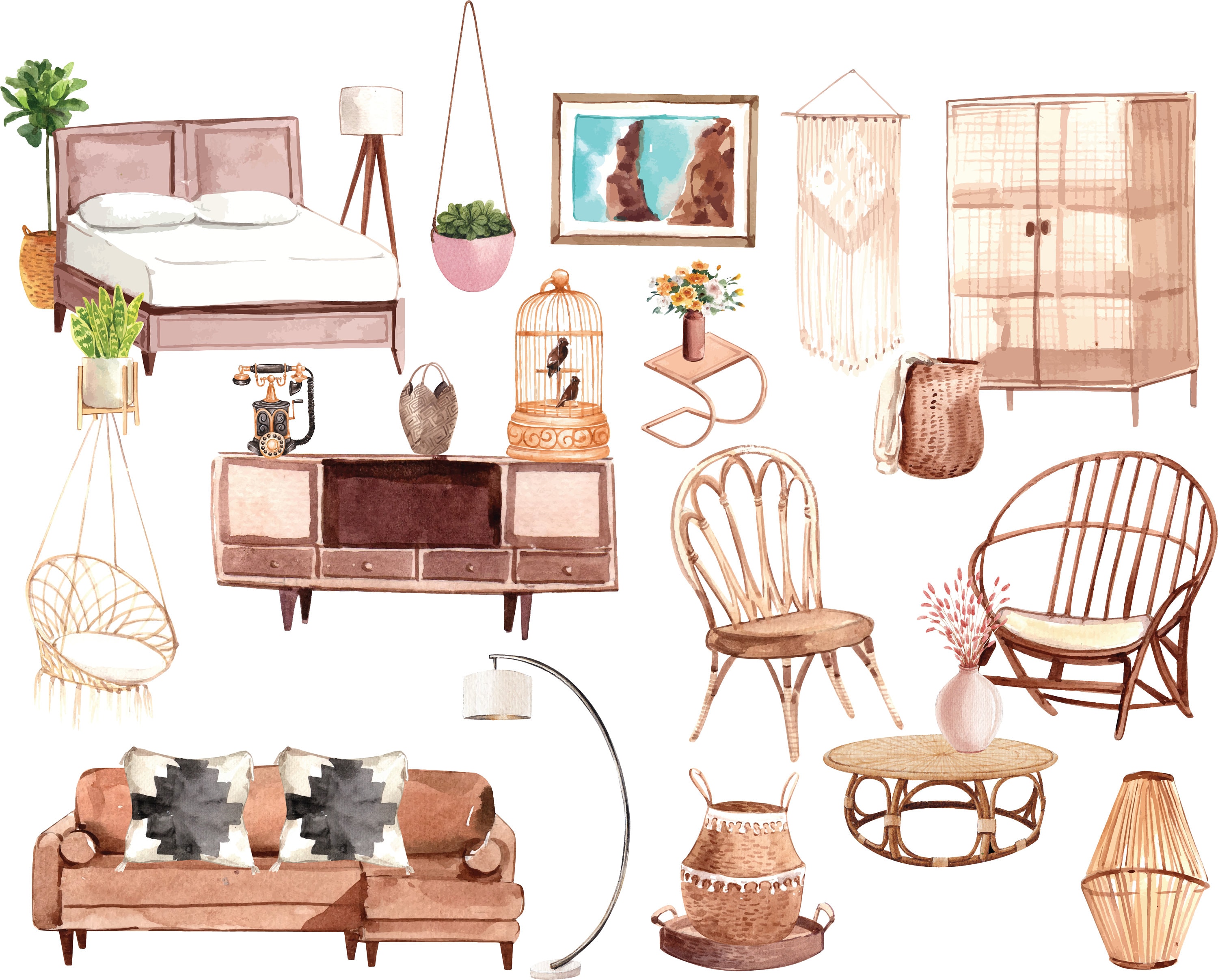 Livingroom Clipart Images