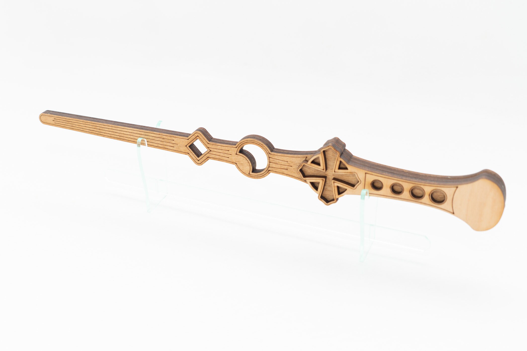 Priest Wand – Laser Cutting | Glowforge Files | Wand SVG | Laser Cut ...